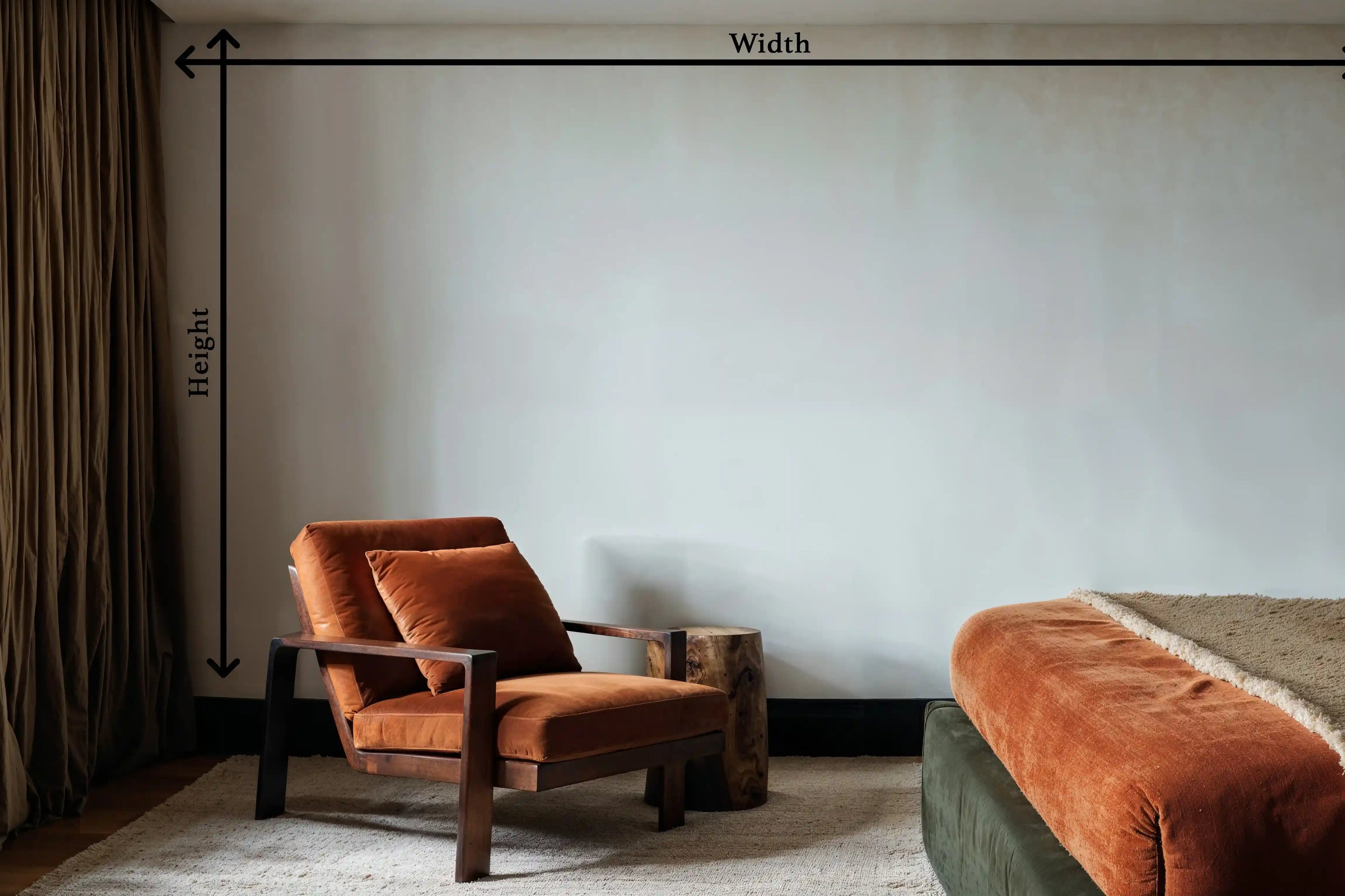 How to Measure Your Wall for a Wallpaper | Atelier Merien